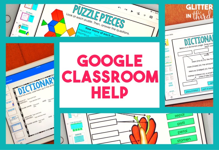 How do I use Google Classroom? - Glitter in Third