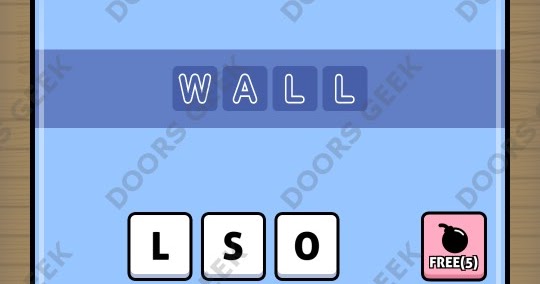 Escape Room: Mystery Word Level 20 Answer ~ Doors Geek