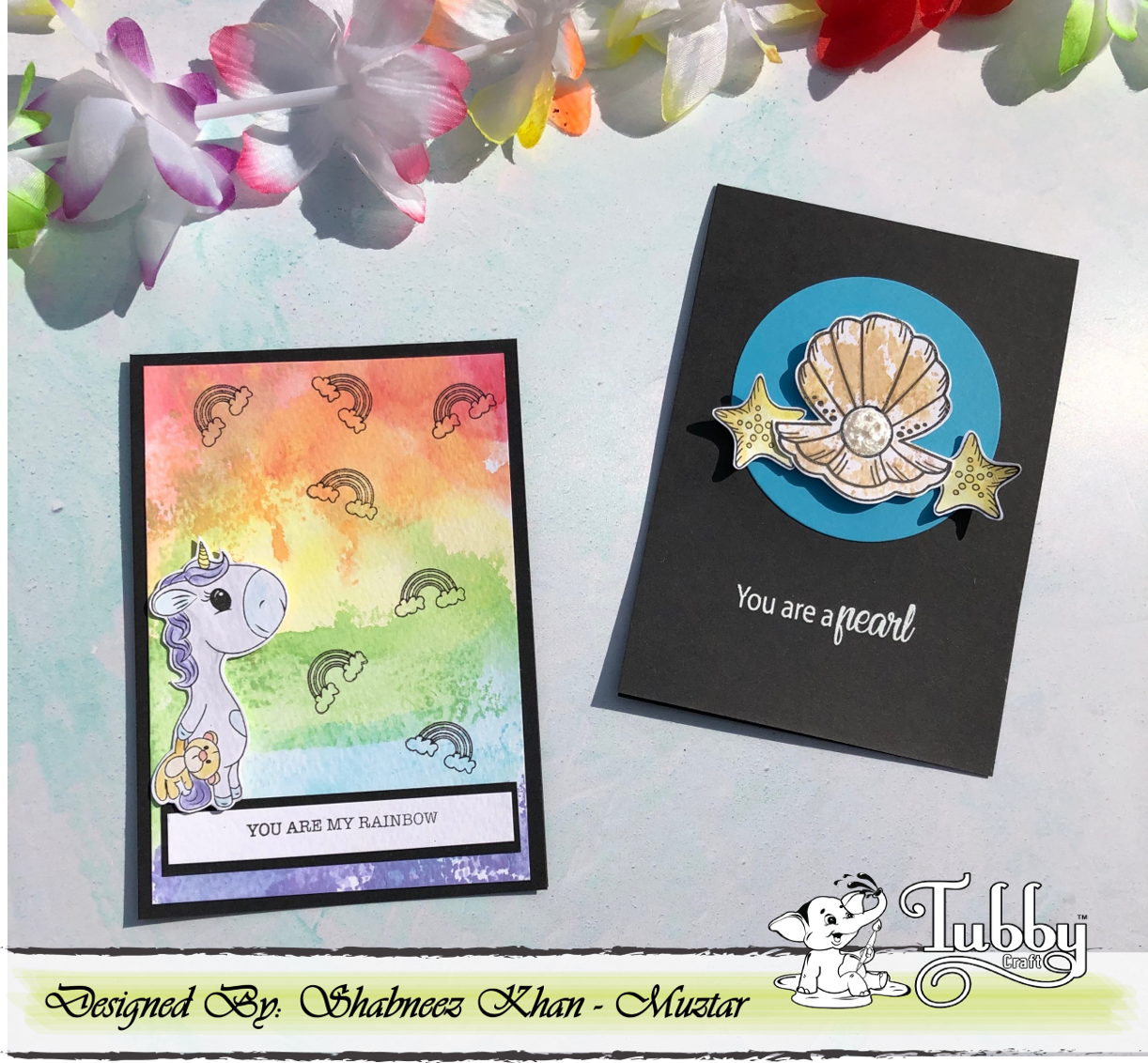 Happy Hijaabi's Papercraft Creations: Let's Smoosh! - Tubby Crafts DT