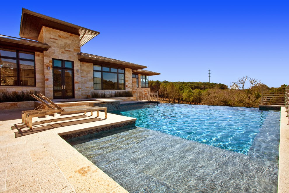 Home Design Ideas: 20+ Great Inspiration Infinity Pool Home Design For ...