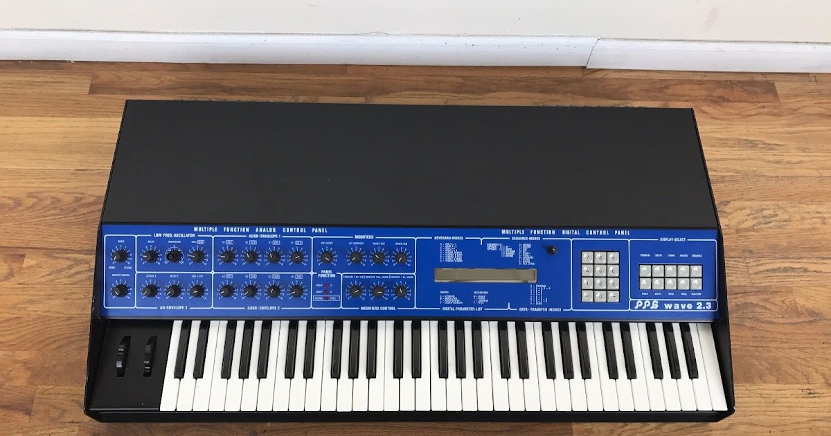 MATRIXSYNTH: PPG Wave 2.3 Wavetable Synth