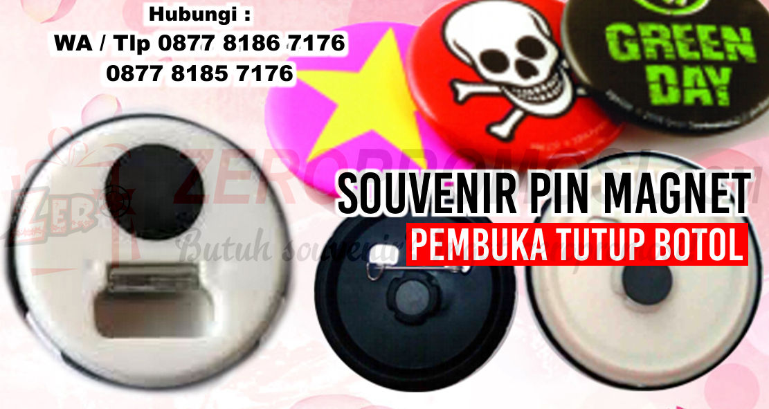 Jual Souvenir Pin Magnet Pembuka tutup botol | zeropromosi | souvenir ...