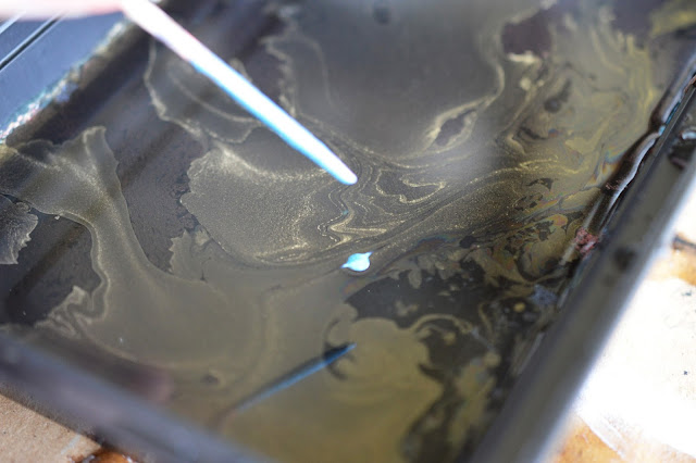 Hastypearl: Marbleizing on Paper Step By Step Hastypearl