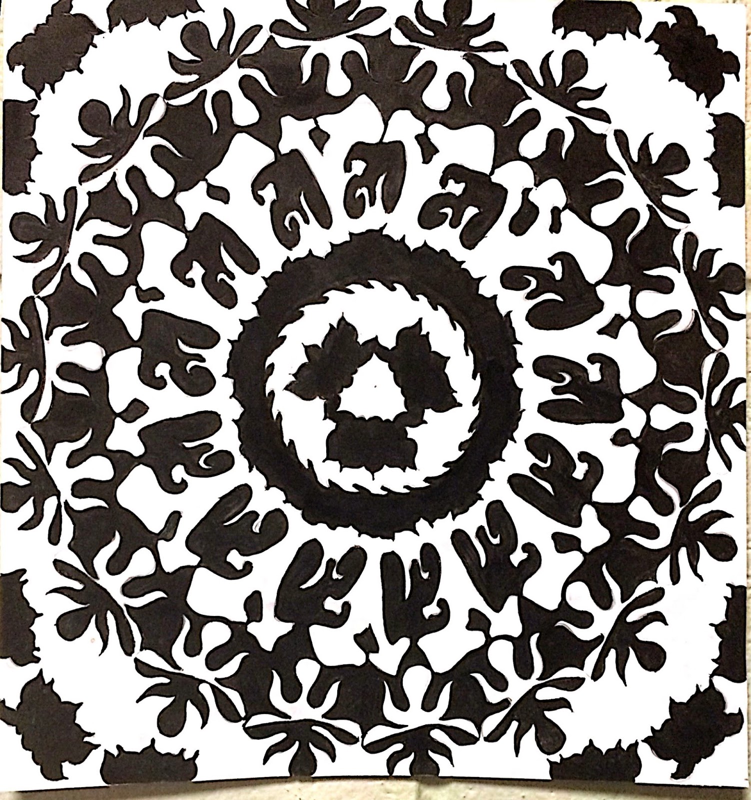 Matthew Raghunauth : Figure ground reversal pattern (finish)