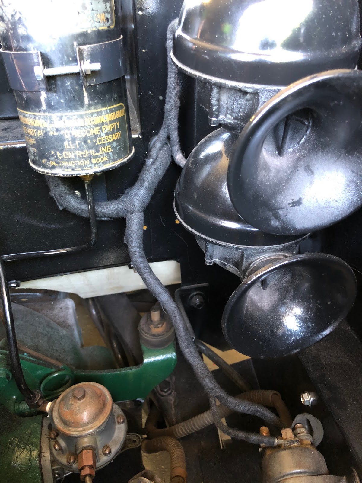 PASSENGER SIDE FIREWALL WIRING