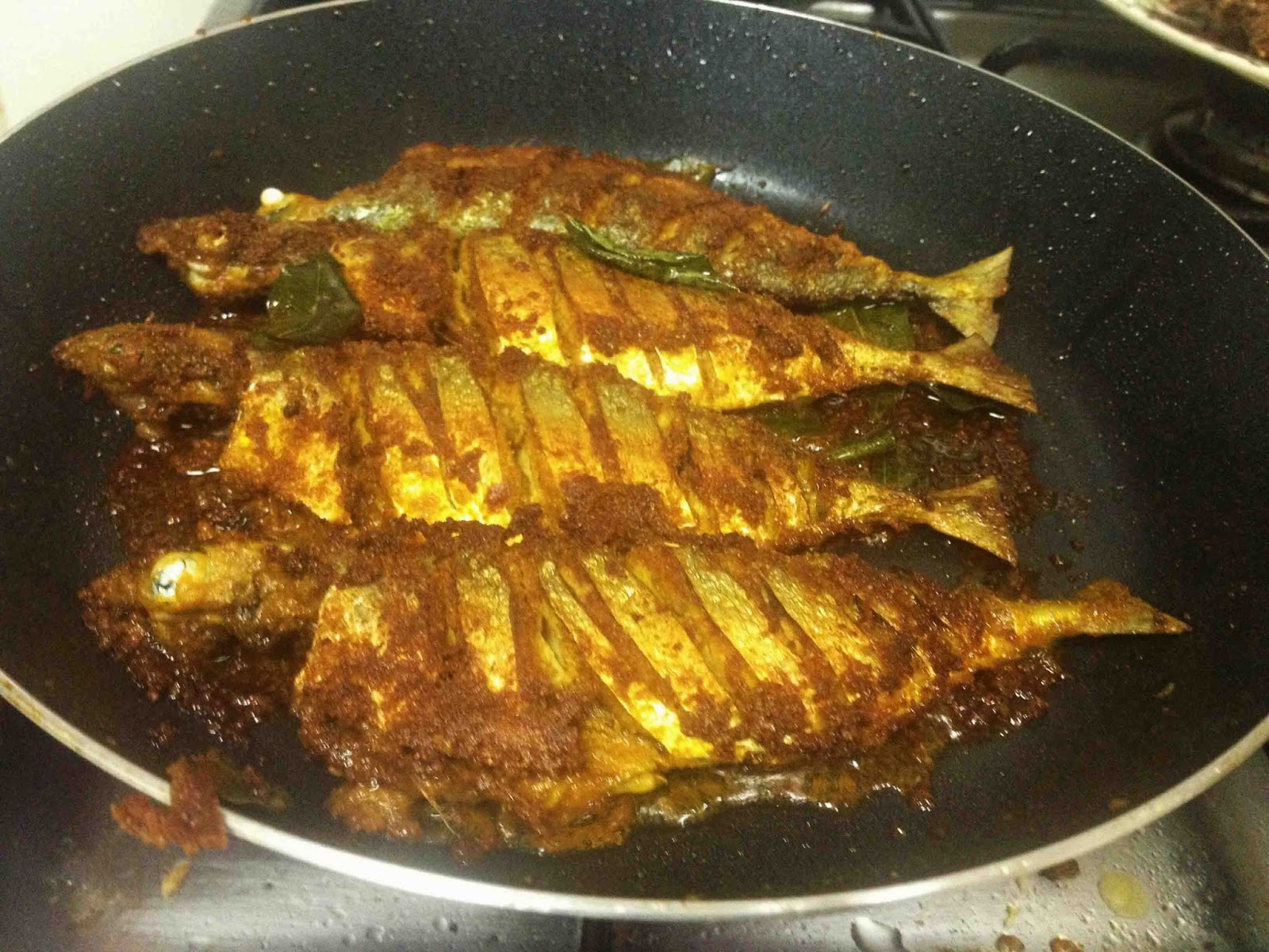 FISH FRY RECIPE - SPICY MACKEREL / AYALA FRY