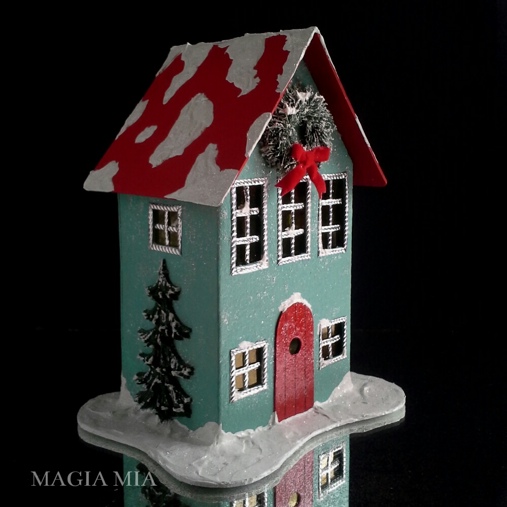 Magia Mia: Putzing Around.....Creating Light-ready Putz Houses