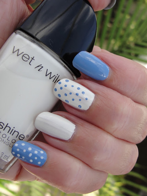 Polka dot nails!