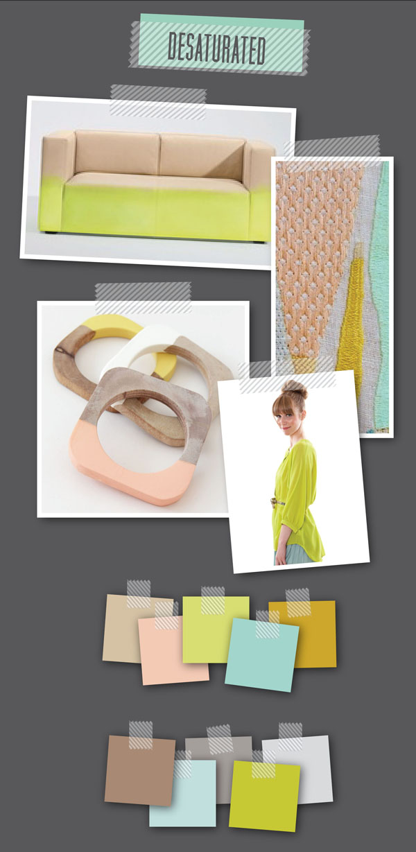 Wouldn't it be Lovely: Desaturated Color Pallet