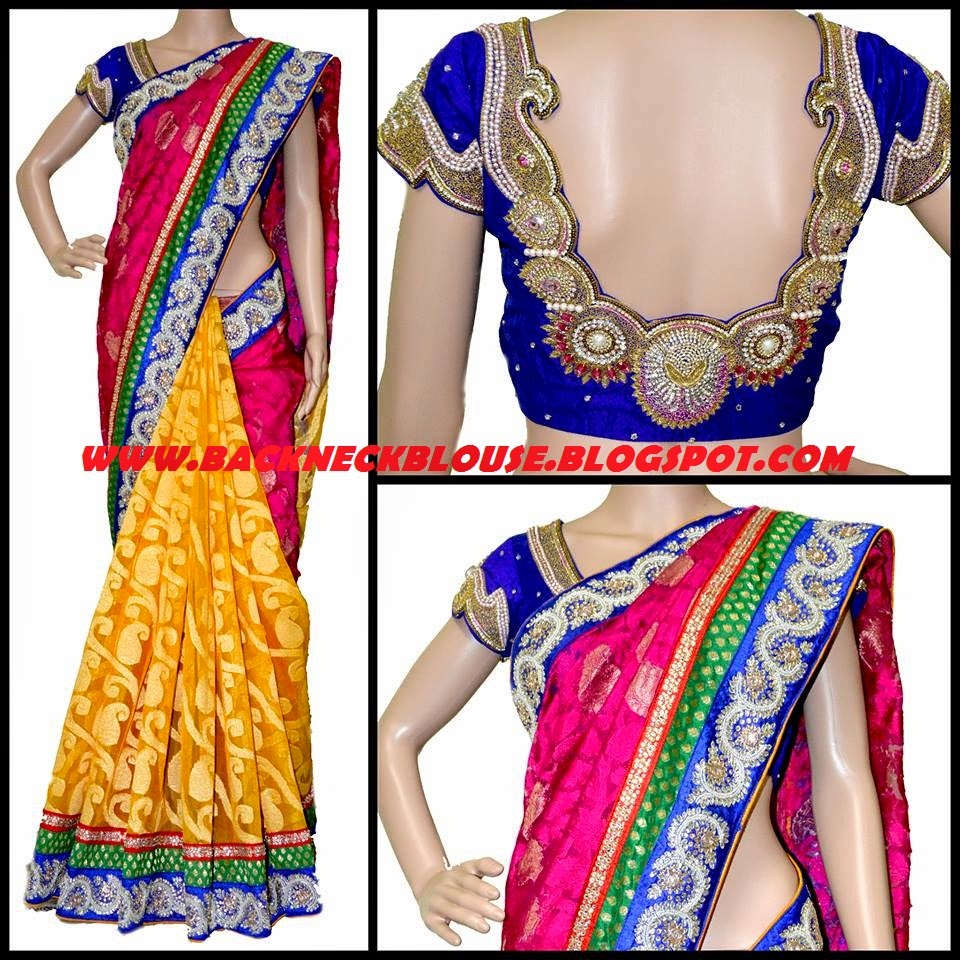 ANDHRA DESIGNER BLOUSE COLLECTION PHOTOS 2014-2015 - Blouse Designs ...