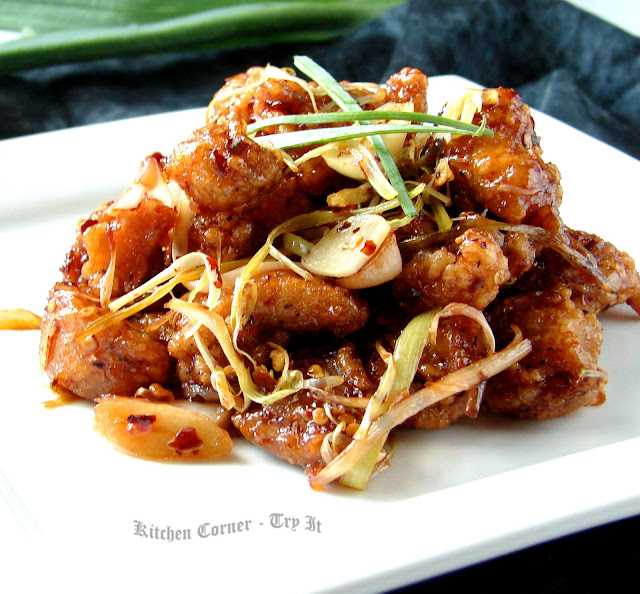 Korean Chilli Garlic Chicken