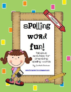 First Grade Fever! by Christie: SPELLING WORD FUN! and more Classroom ...