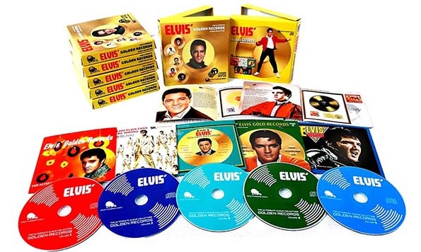 GrazieElvis - Elvis Presley Official Fan Club: BOX 5 CD - ELVIS: GOLDEN ...