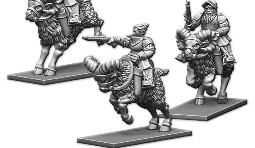 Wargame News and Terrain: Fireforge Games: Fantasy Dwarf Rambukk Riders ...