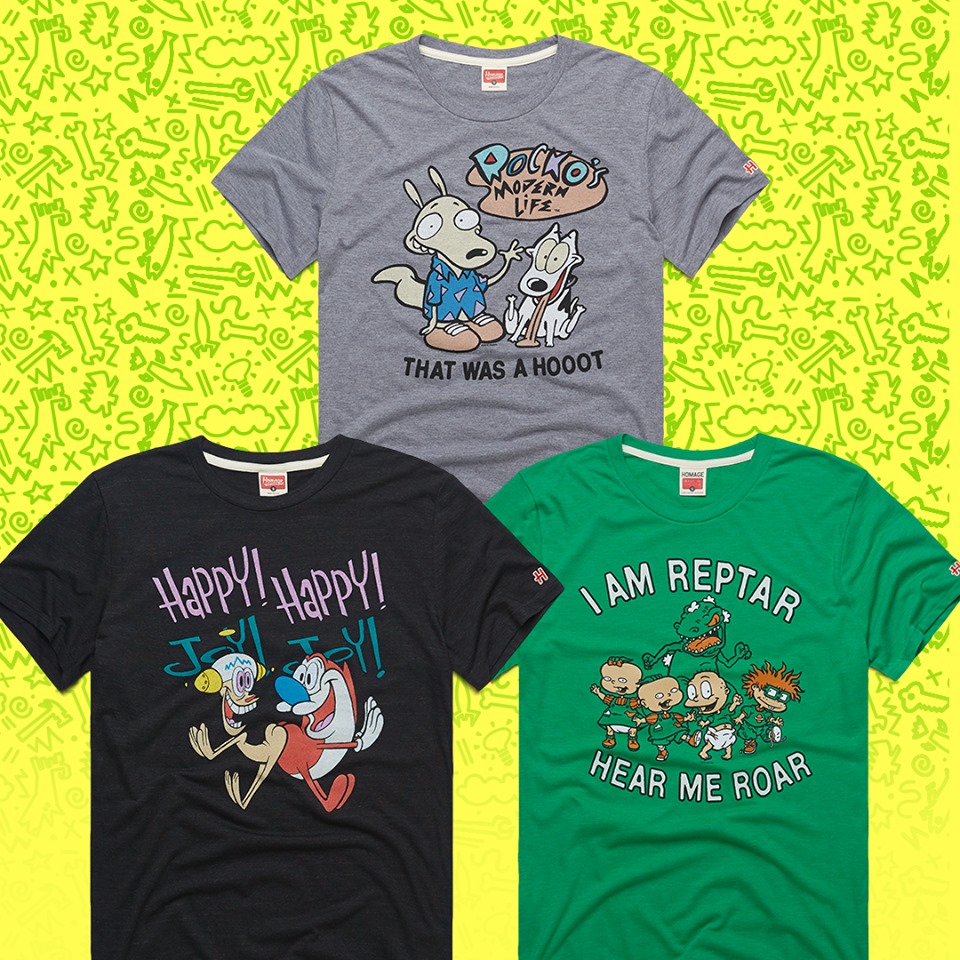 The Blot Says...: Nickelodeon Animated Television Series T-Shirt ...