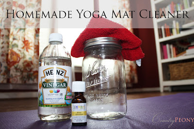 Country Peony: Homemade Yoga Mat Cleaner