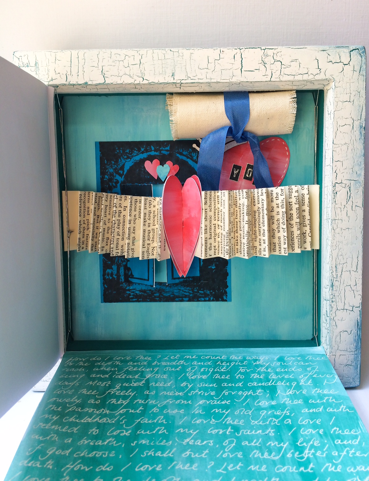 PaperArtsy: 2015 #11 Poem Box {by Keren Baker}