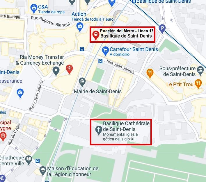 La Basílica de Saint-Denis y las tumbas de los Reyes de Francia