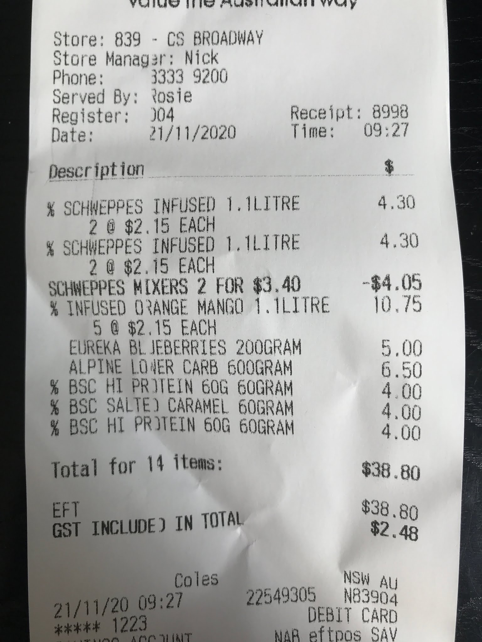 Happy Antipodean: Grocery shopping list for November 2020