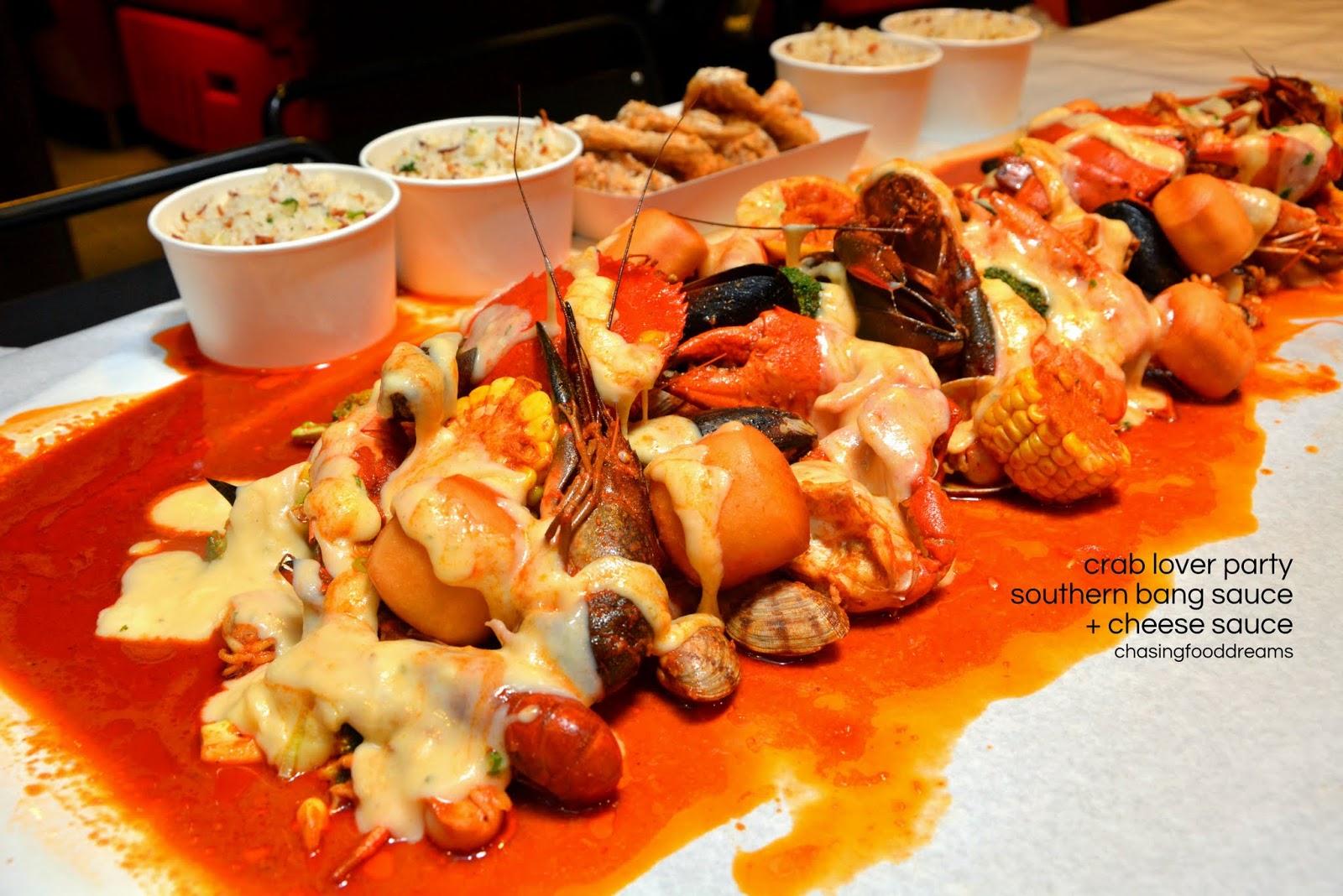 CHASING FOOD DREAMS: Crab Factory Introduces New Cheese and Salted Egg ...