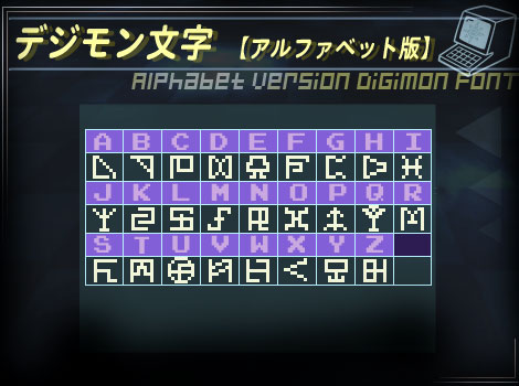 Digimon Font