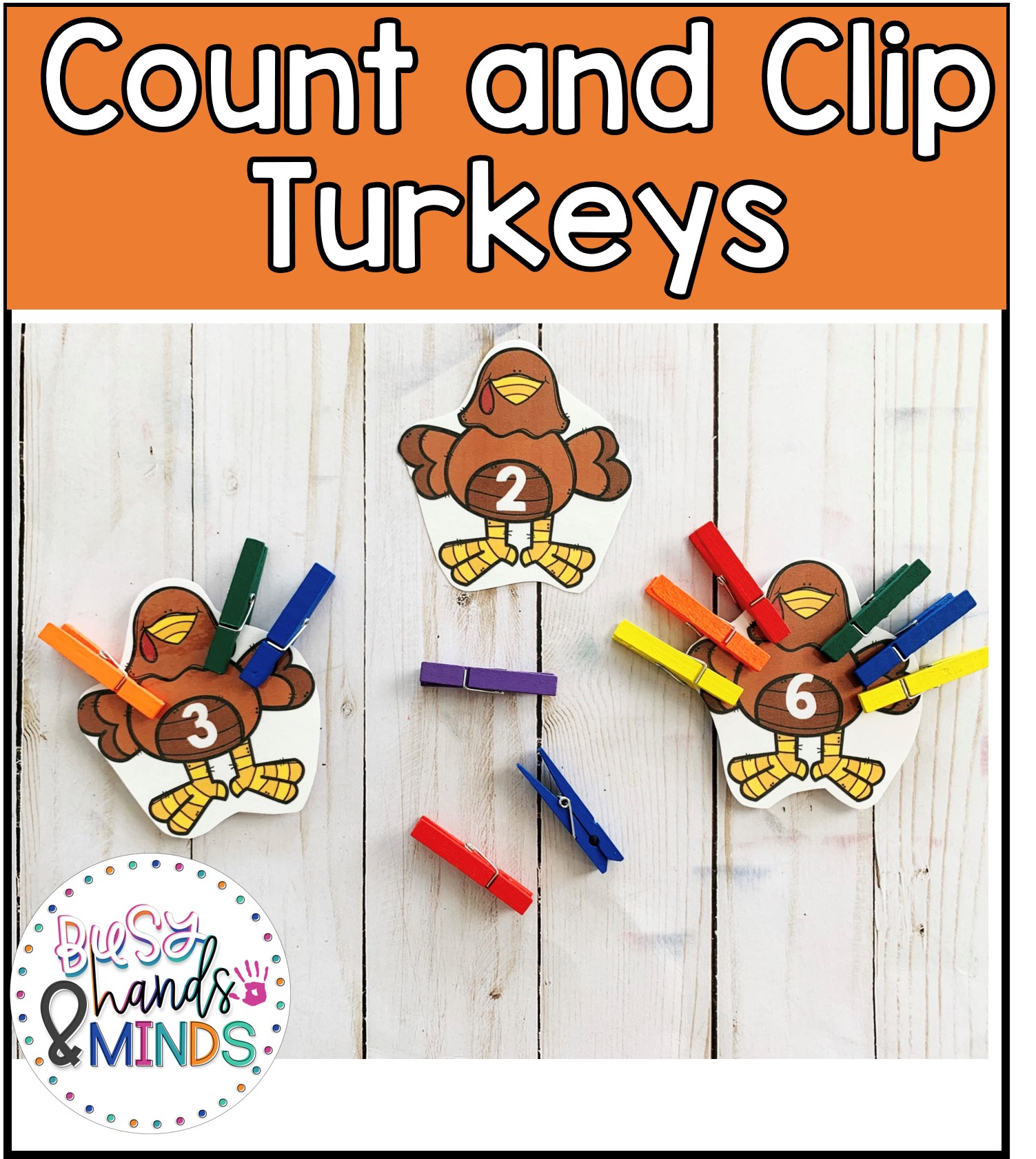 Thanksgiving Preschool Theme | Busy Hands and Minds