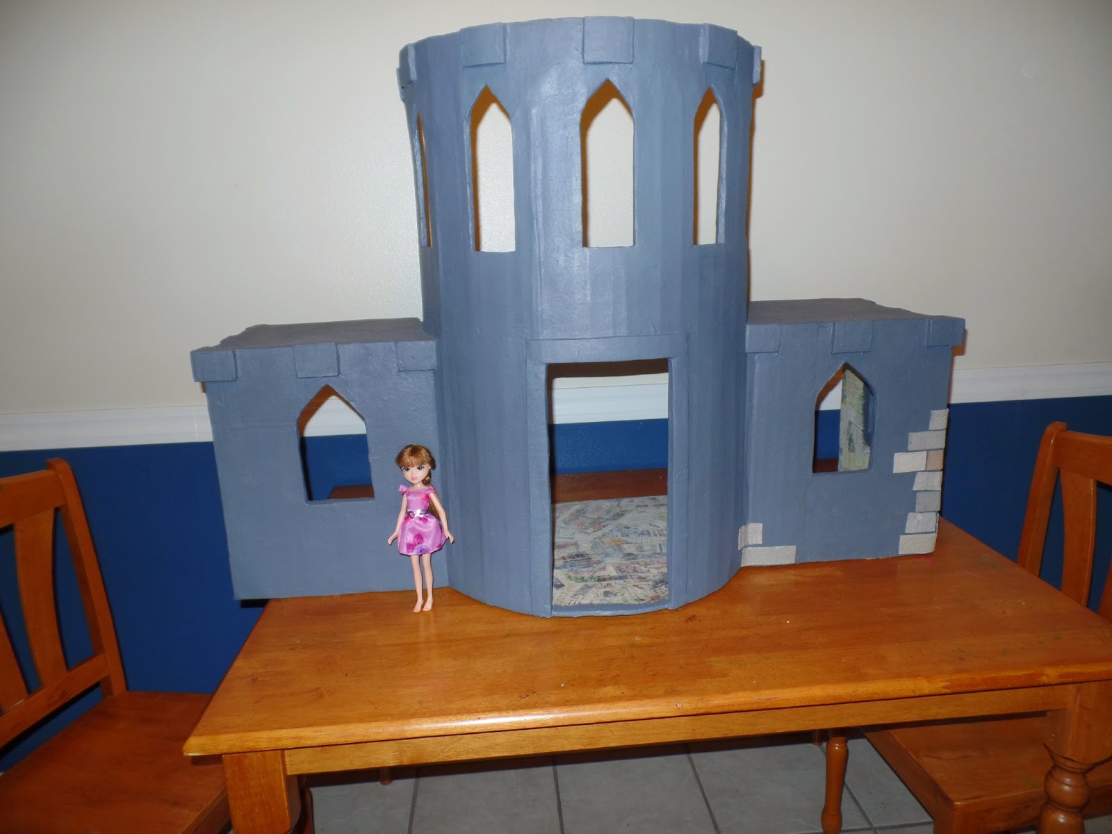 Dolls Love Garbage!: How to make a doll castle (1 of 2)