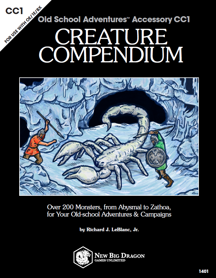 The Lair: Creature Compendium