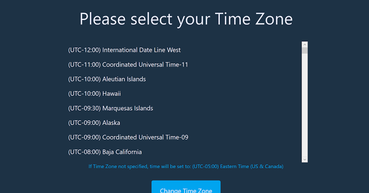 Select Time Zone using PowerShell WPF Select Time Zone using PowerShell WPF