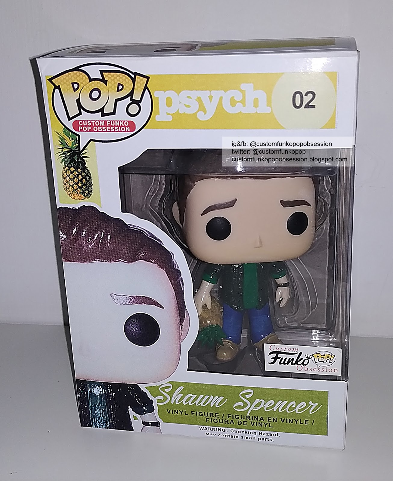 Psych Custom Funko Pop Shawn Spencer