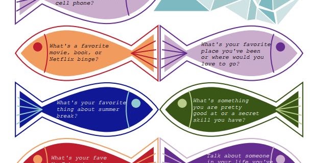 Super Fun Business Teacher: Going Fishing at School... icebreaker!