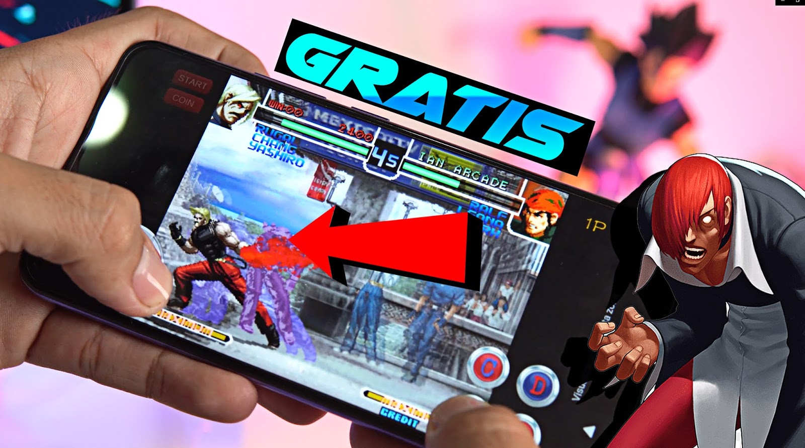 King of Fighters 2002 PARA ANDROID personajes OCULTOS 2021