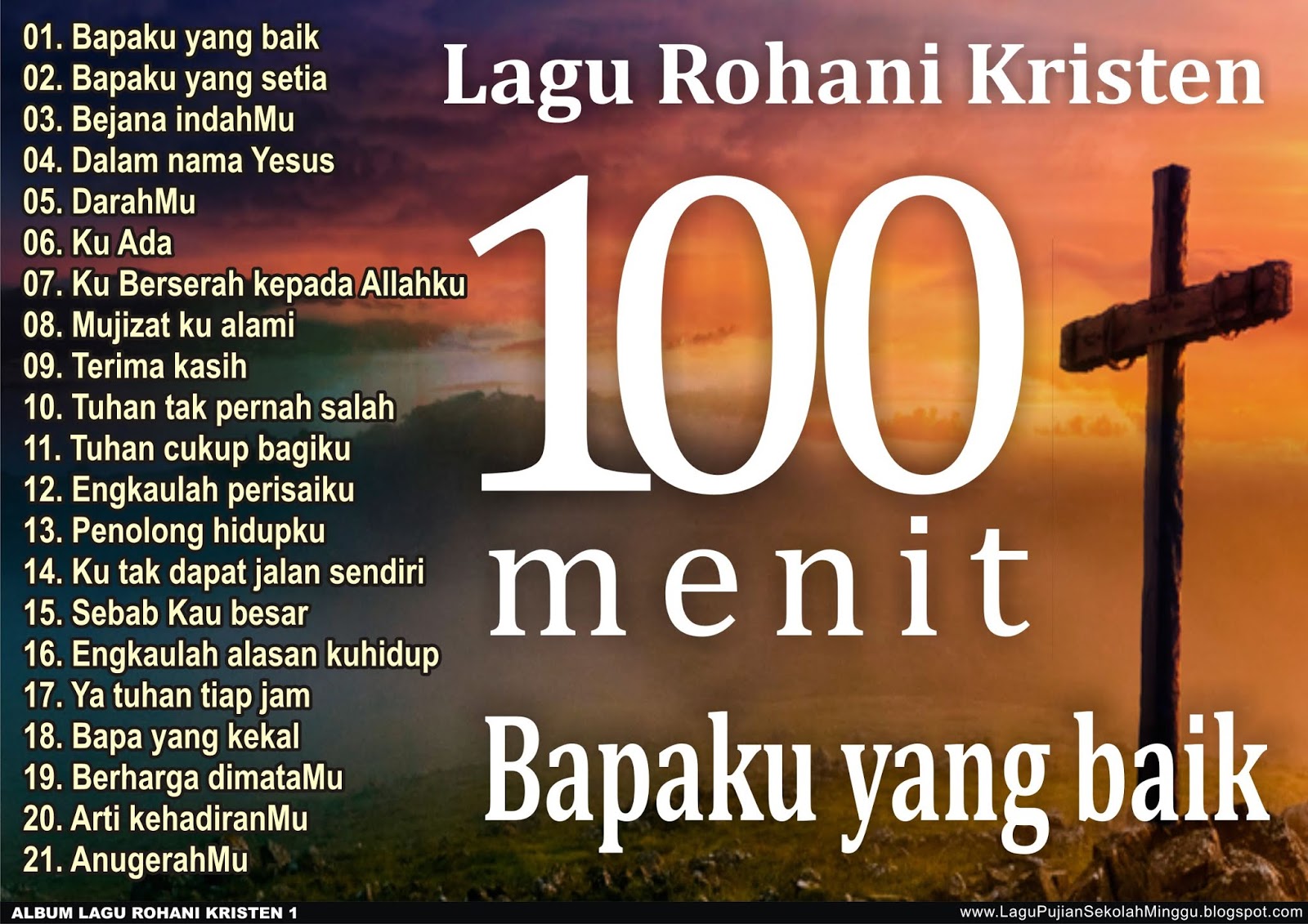 Lirik Lagu Pujian Rohani Kristen Sekolah Minggu Gereja Tuhan Yesus: Album Lagu Rohani Kristen ...