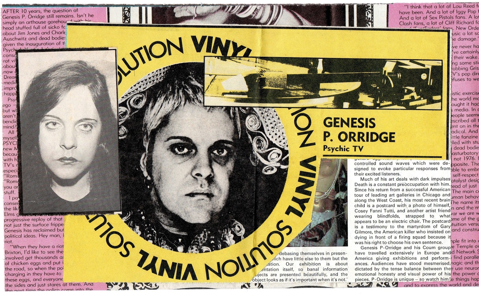Eight Miles Higher: Genesis P Orridge: From COUM To Throbbing Gristle ...
