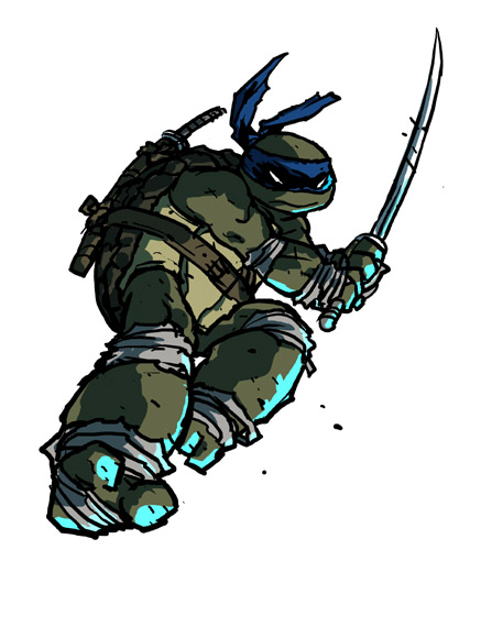 The TMNT Multiverse!: Mooncalfe Doing IDW's LEONARDO Oneshot