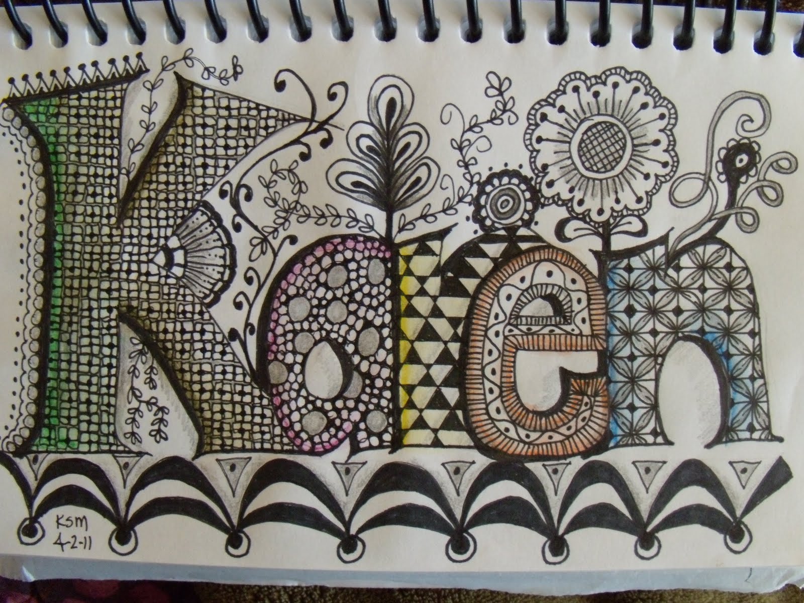 Hanging By a Thread Studio: New Tangles