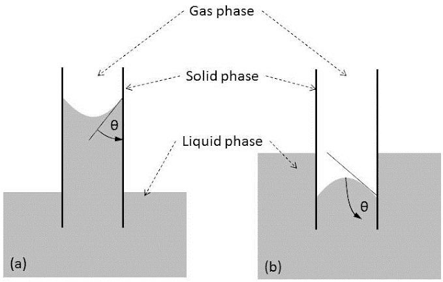 what is the capillary rise and fall>phenomenon of capillary tube ...