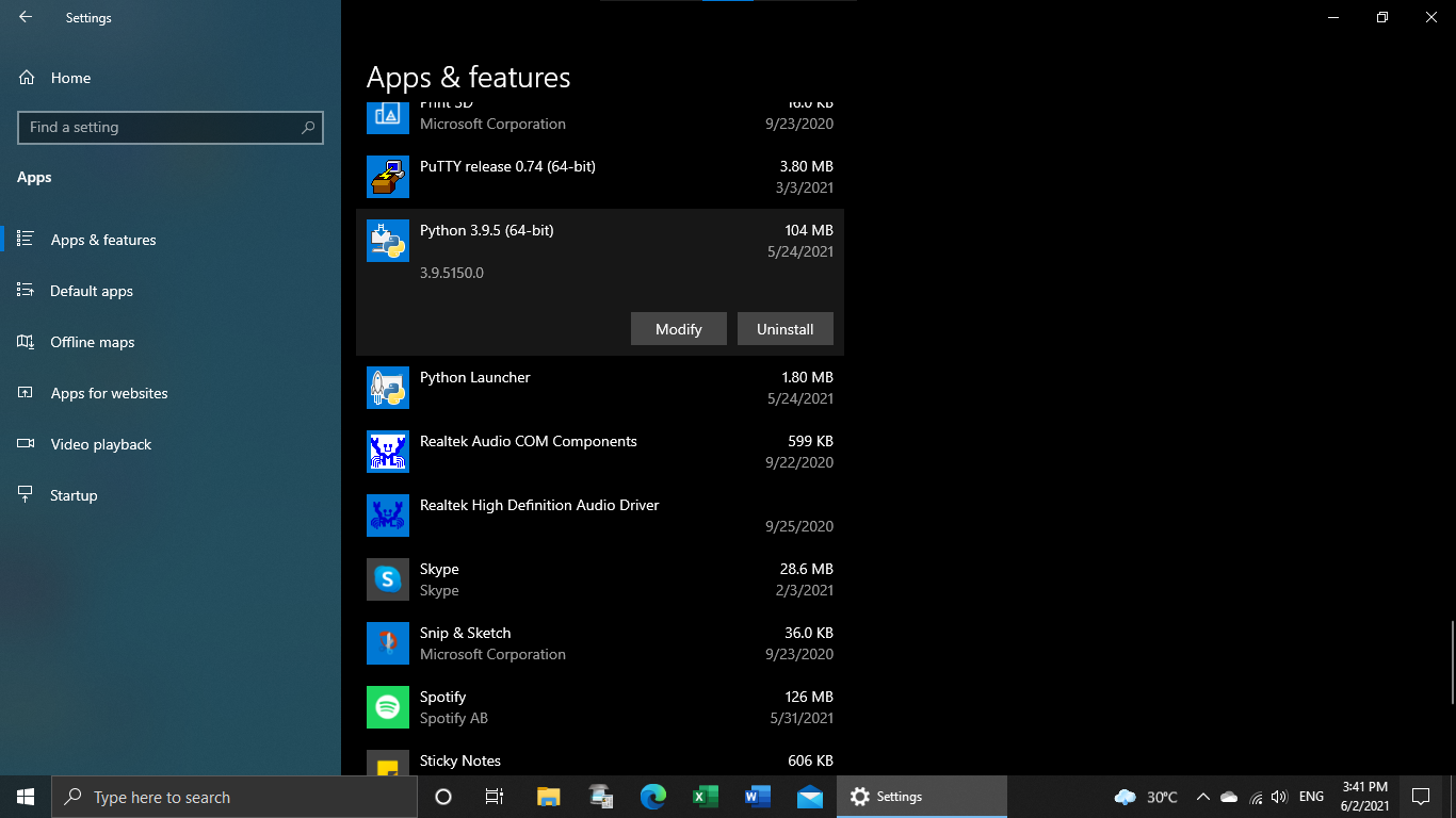 Cara Uninstall Python di Windows 10 | Sebardi Blog