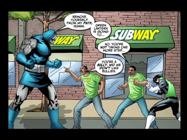 Comic Kathy: Subway / Justice League Famous Fans the Motion Comic