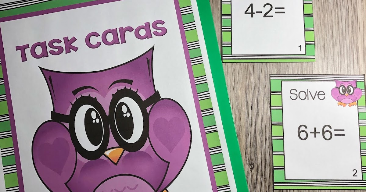 Grab These Adorable Addition and Subtraction Task Cards for Your Class ...