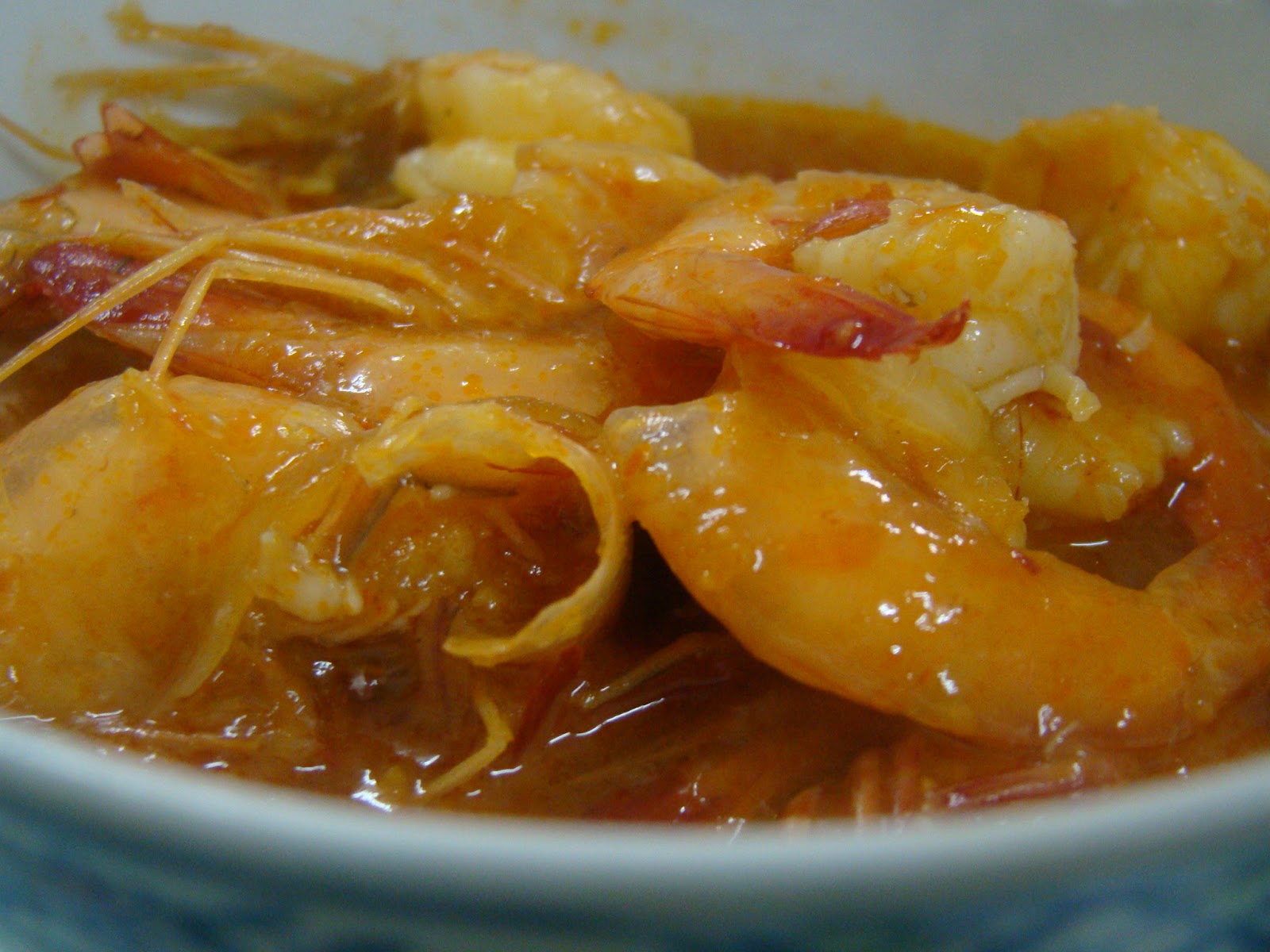 Semuanya di LiL dapur Siti ^_^: Resipi - Udang masak merah - simple je...