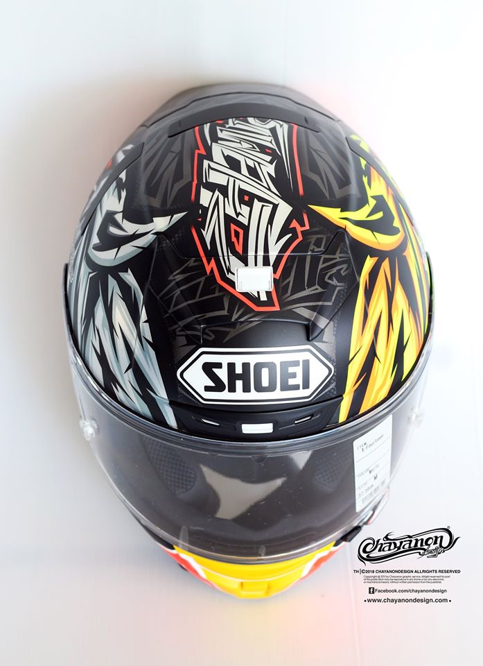 Racing Helmets Garage: Shoei X-14 (X-Spirit III) "Mr.Champ Concept" by ...