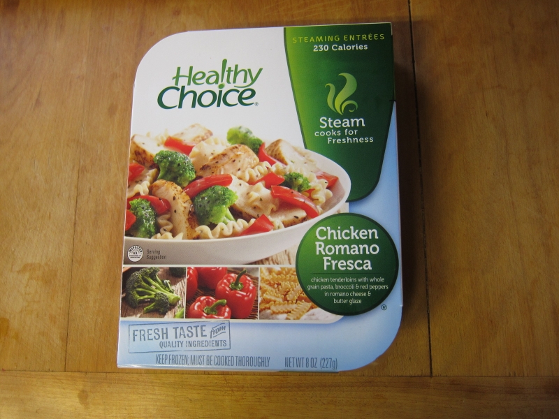Frozen Friday: Healthy Choice - Chicken Romano Fresca
