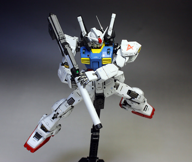 GUNDAM GUY: RG 1/144 Gundam Mk-II [AMURO RAY CUSTOM #3] - Painted Build