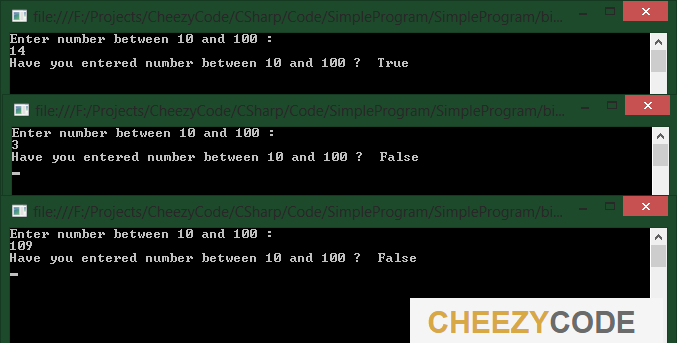 Operators In C