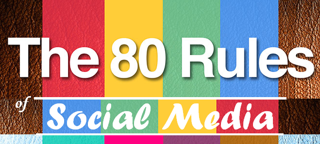 80 Rules Every Social Media Savvy Should Know [infographic] / Digital ...