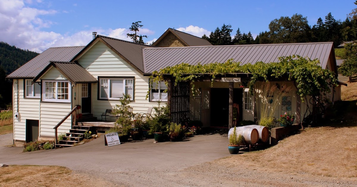 The Murray Chronicles : Garry Oaks Winery on Salt Spring Island