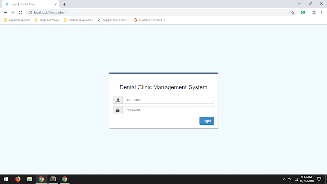 Dental Clinic Management System Source Code | IT CS Project