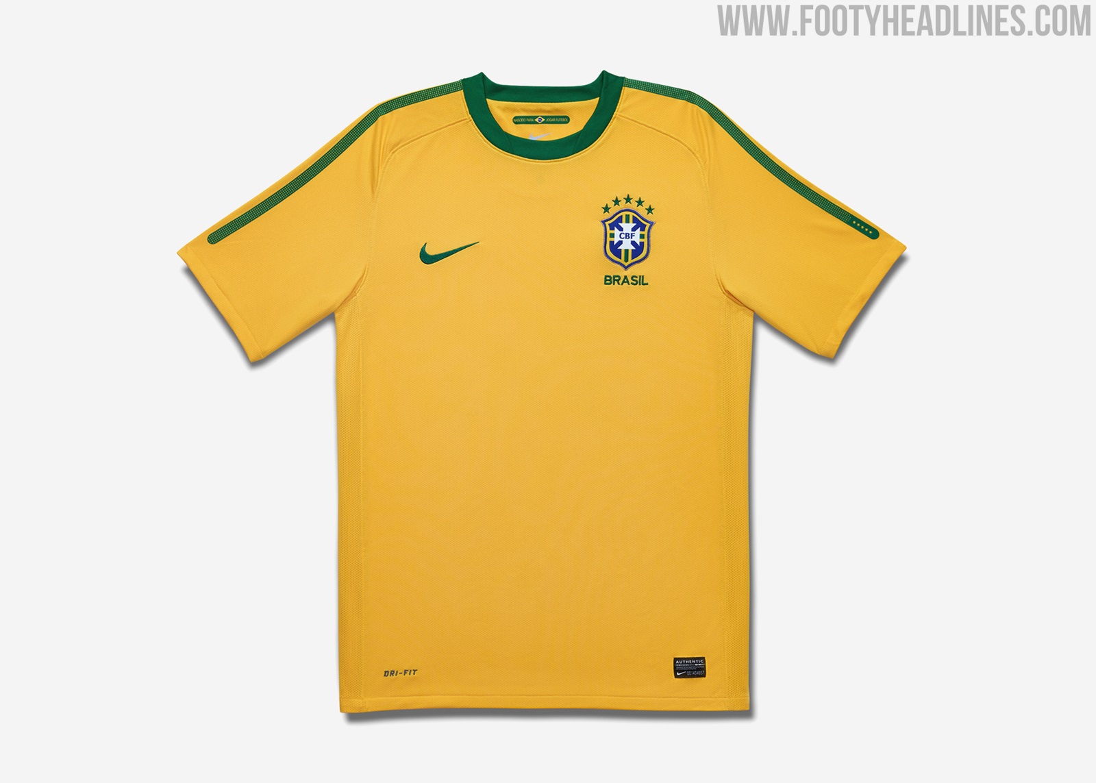 Full Nike x Brazil Home Kit Evolution - 1998-2020 - 15 Different Shirts ...