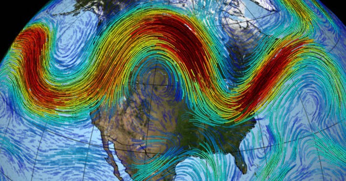 ජෙට් ප්‍රවාහ සහ දේශගුණය (The jet stream and climate ) - ටෙක් අඩවිය